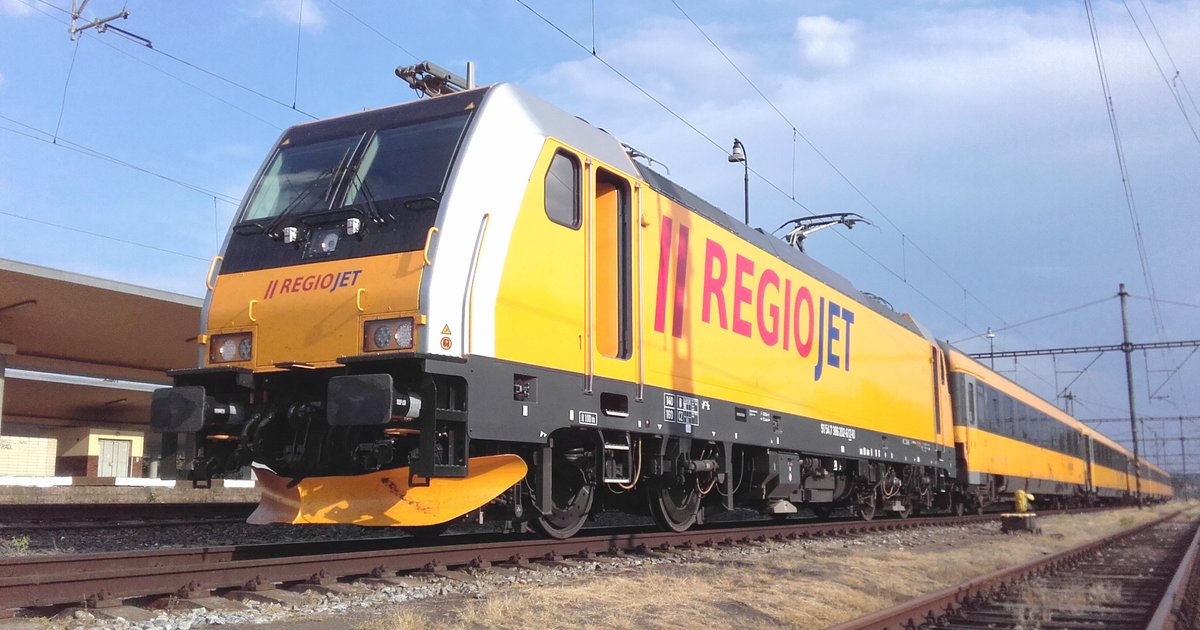 Trasu z Prahy do Brna převezme RegioJet. Cestování se zrychlí ...