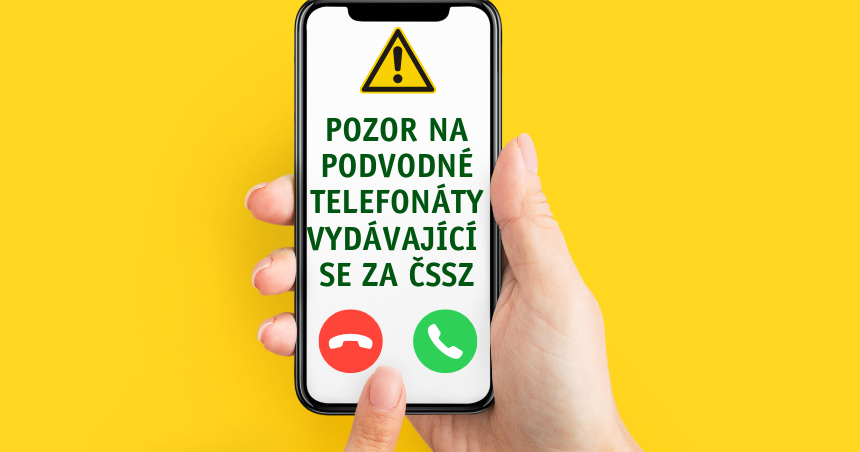 Nejen Úřad práce. Podvodné hovory a SMS hlásí i ČSSZ - Minutové zprávy